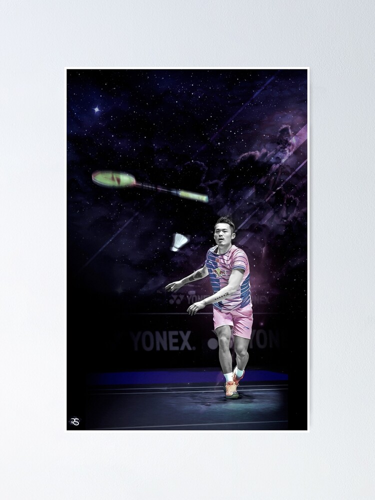 "Lin Dan - Badminton Edit" Poster for Sale by RobSpink | Redbubble