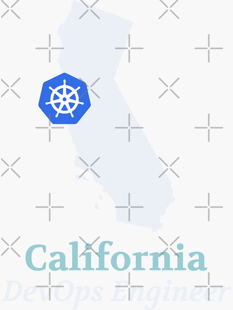 "California DevOps Engineer" Sticker for Sale by aviationgeektee ...