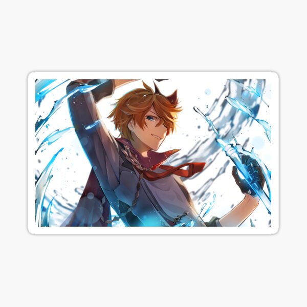 "Tartaglia Genshin Impact" Sticker by 94Habaek | Redbubble