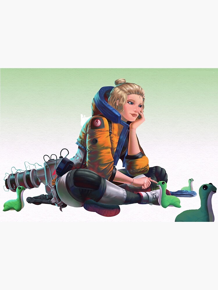 Wattson And Nessie Apex Legends Photographic Print For Sale By Waffletoes Redbubble