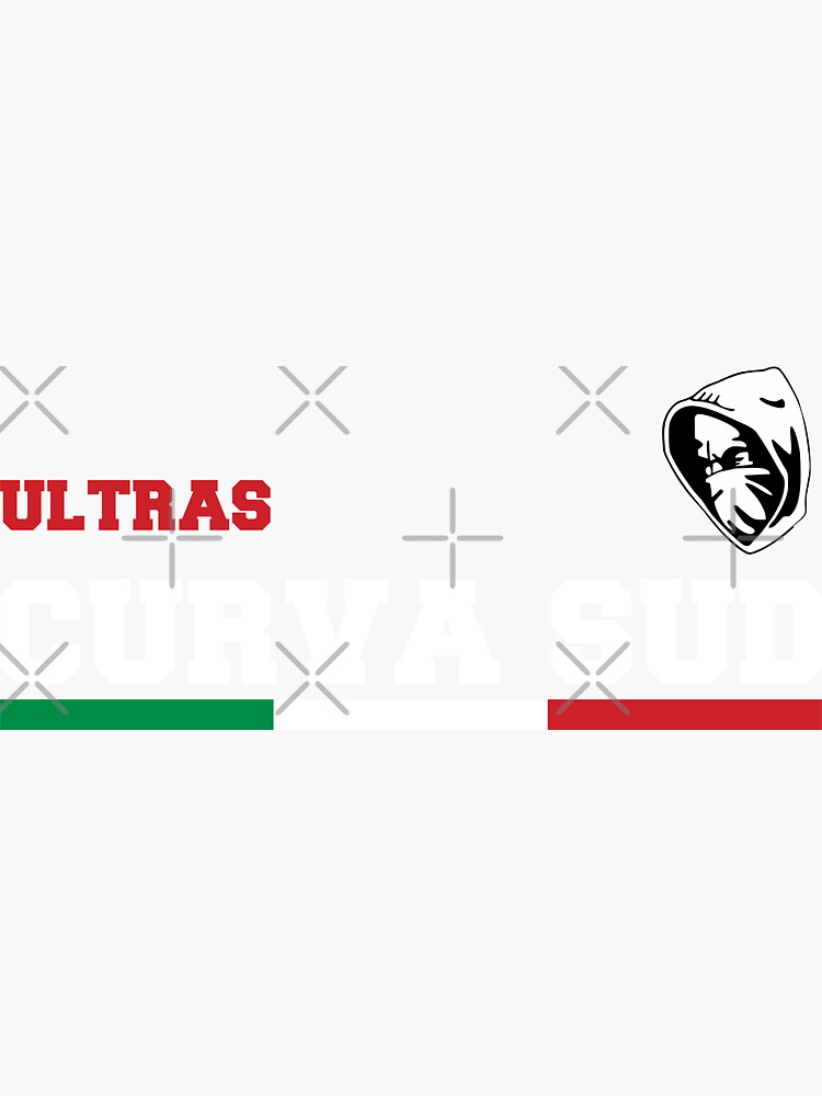 "Ultras Curva Sud Milano" Sticker for Sale by Oldsn | Redbubble