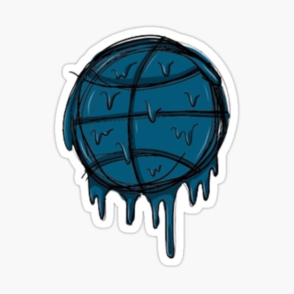 "Drippy Basketball" Sticker for Sale by GuyForBestBuy | Redbubble