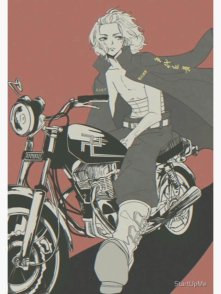 "Aesthetic Mikey tokyo revengers" Sticker for Sale by StartUpMe | Redbubble