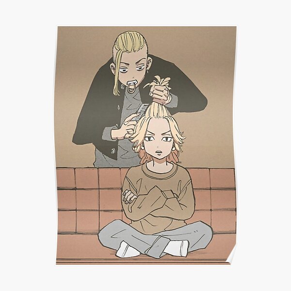 "Aesthetic Mikey tokyo revengers" Poster by StartUpMe | Redbubble