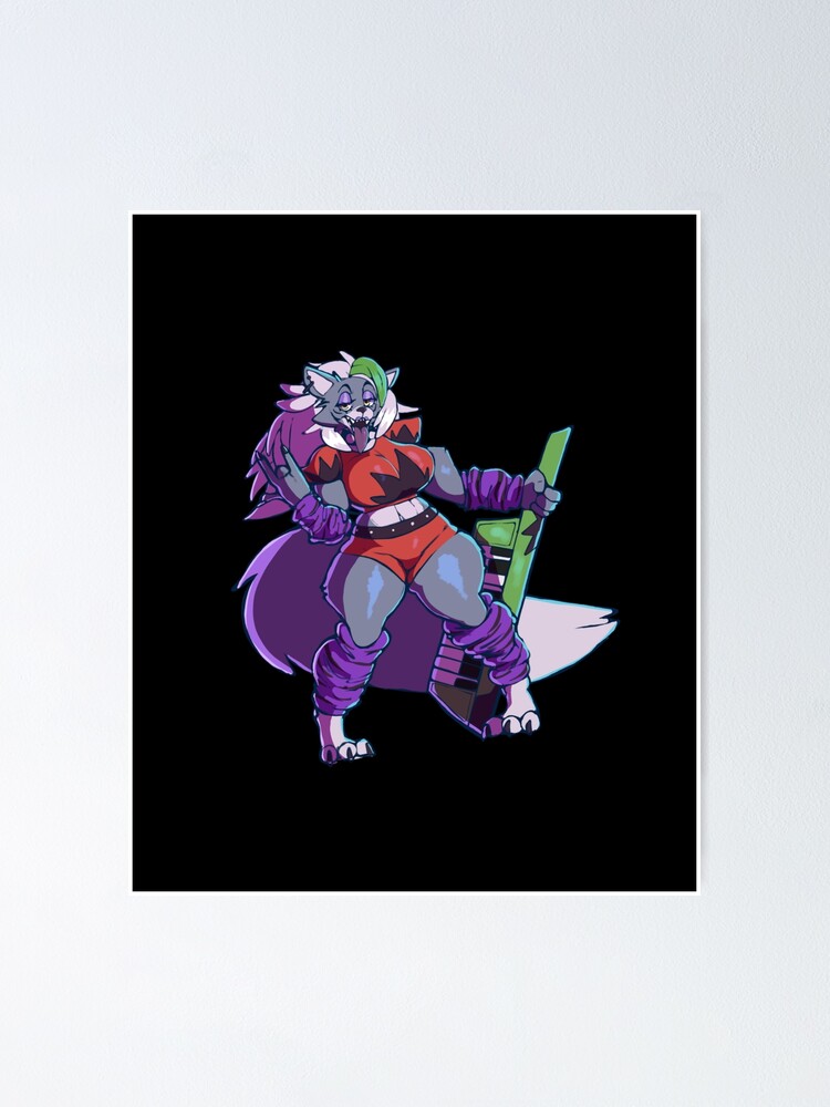 " Roxanne Wolf - FNAF Security Breach" Poster for Sale by yousseshop ...