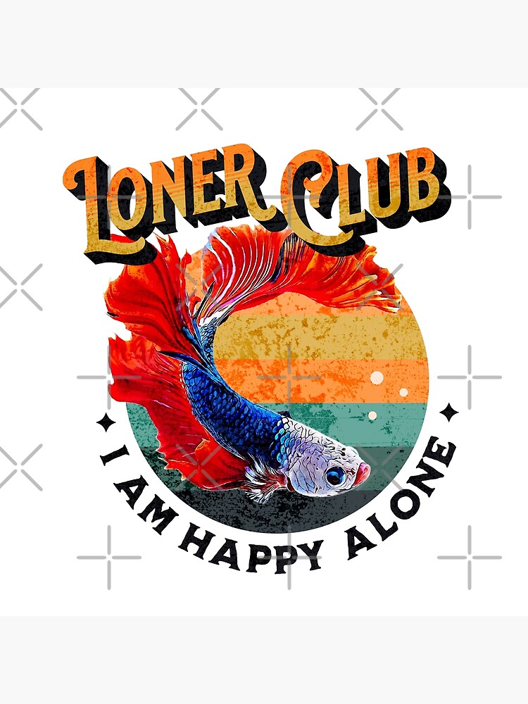 Lámina fotográfica «Loner Club - Estoy feliz solo - Dragon Scale Super ...