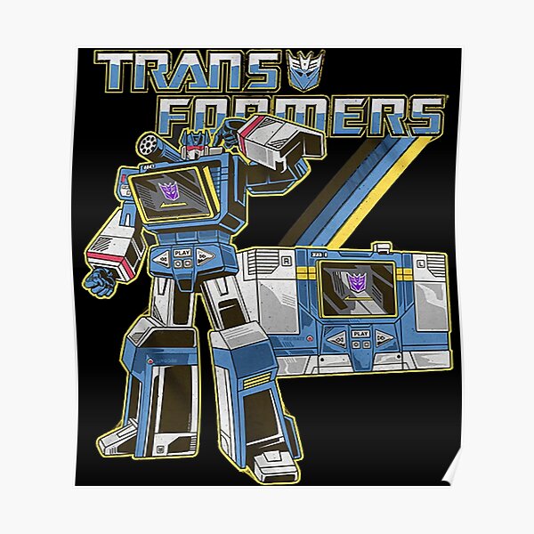 "Soundwave G1" Poster for Sale by shopYG2ED | Redbubble