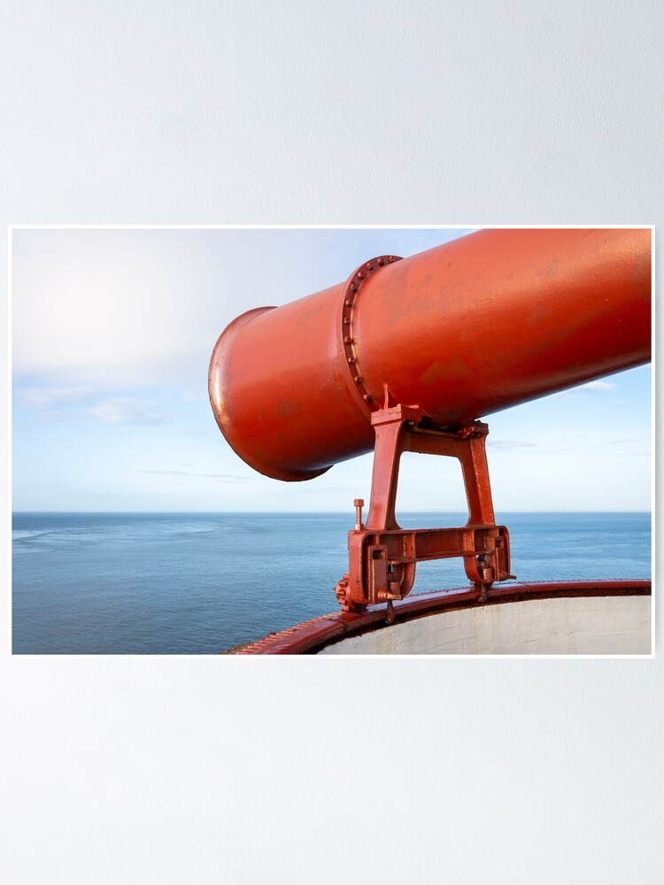 "The big red horn" Poster for Sale by mustardland | Redbubble