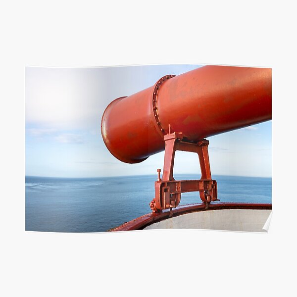 "The big red horn" Poster for Sale by mustardland | Redbubble