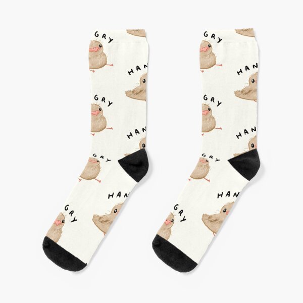 "Hangry Chick" Socks for Sale by SophieCorrigan | Redbubble