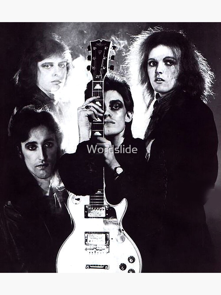 "Be bop deluxe robert bryan bill nelson black and white vintage art ...