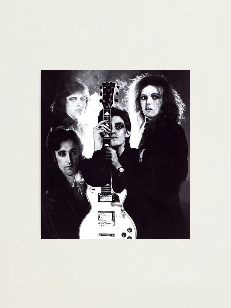 "Be bop deluxe robert bryan bill nelson black and white vintage art ...