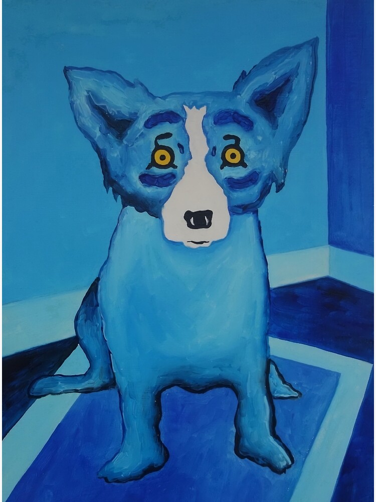 "The George Rodrigue BLUE DOG" Poster for Sale by rrosellatevans ...
