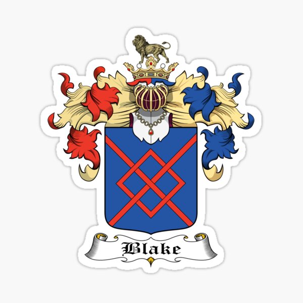 "BLAKE FAMILY CREST" Sticker for Sale by CathalDevlin | Redbubble