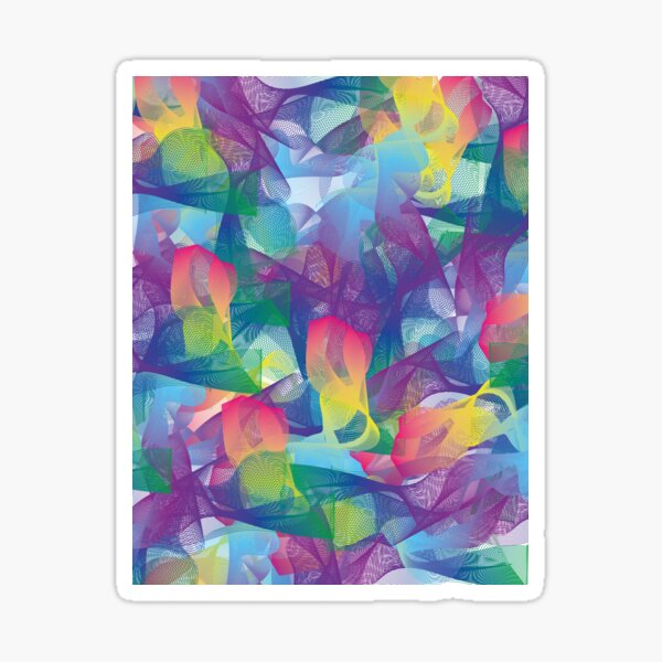 "colorfull" Sticker for Sale by creetall | Redbubble