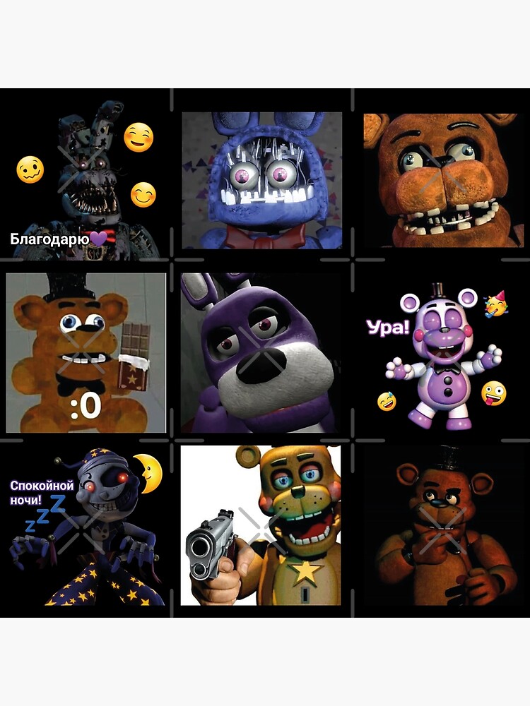 [ SALE ] Fnaf Security Breach Pack 23 Canvas