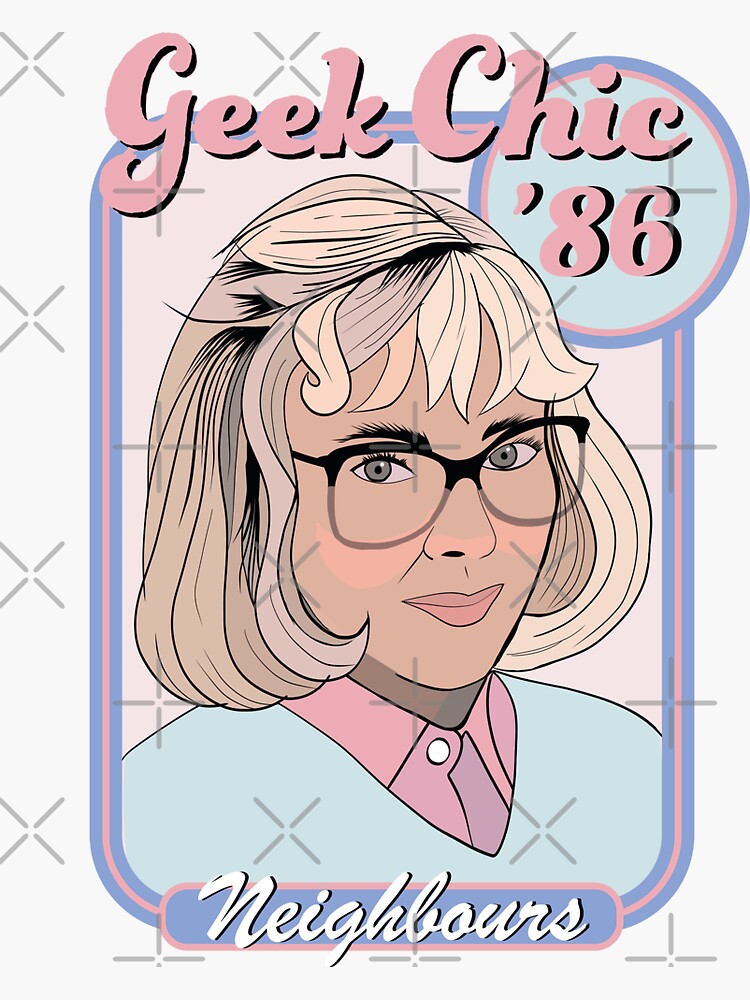 "Geek Chic - Plain Jane Superbrain " Sticker for Sale by GoodNeighbours ...