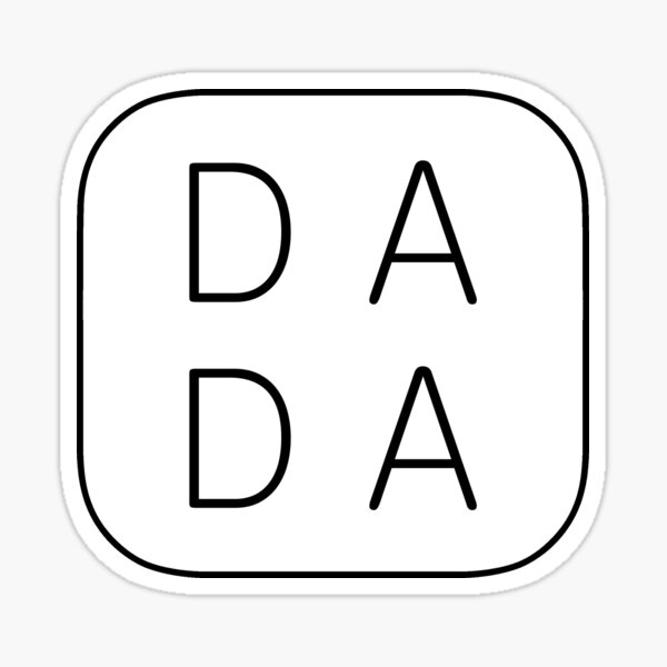 "DADA Father's Day Gifts Daddy Present Papa Funny High Quality Graphic ...