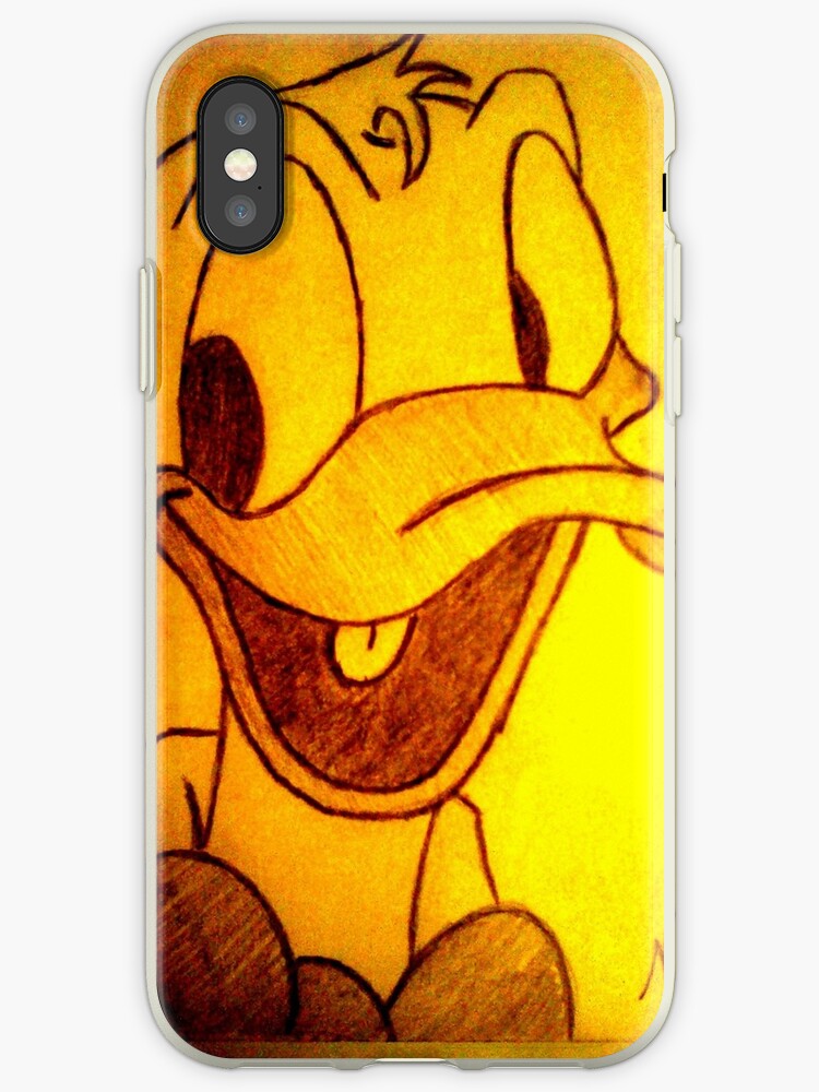 "DONALD DUCK" iPhone Cases & Covers by NEIL STUART COFFEY | Redbubble