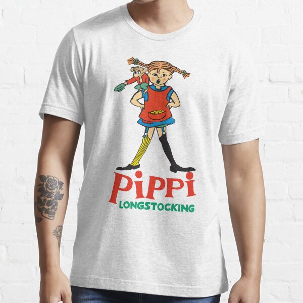 "PIPPI LANGSTRUMP PIPPI LONGSTOCKING" T-shirt by hokospopo | Redbubble