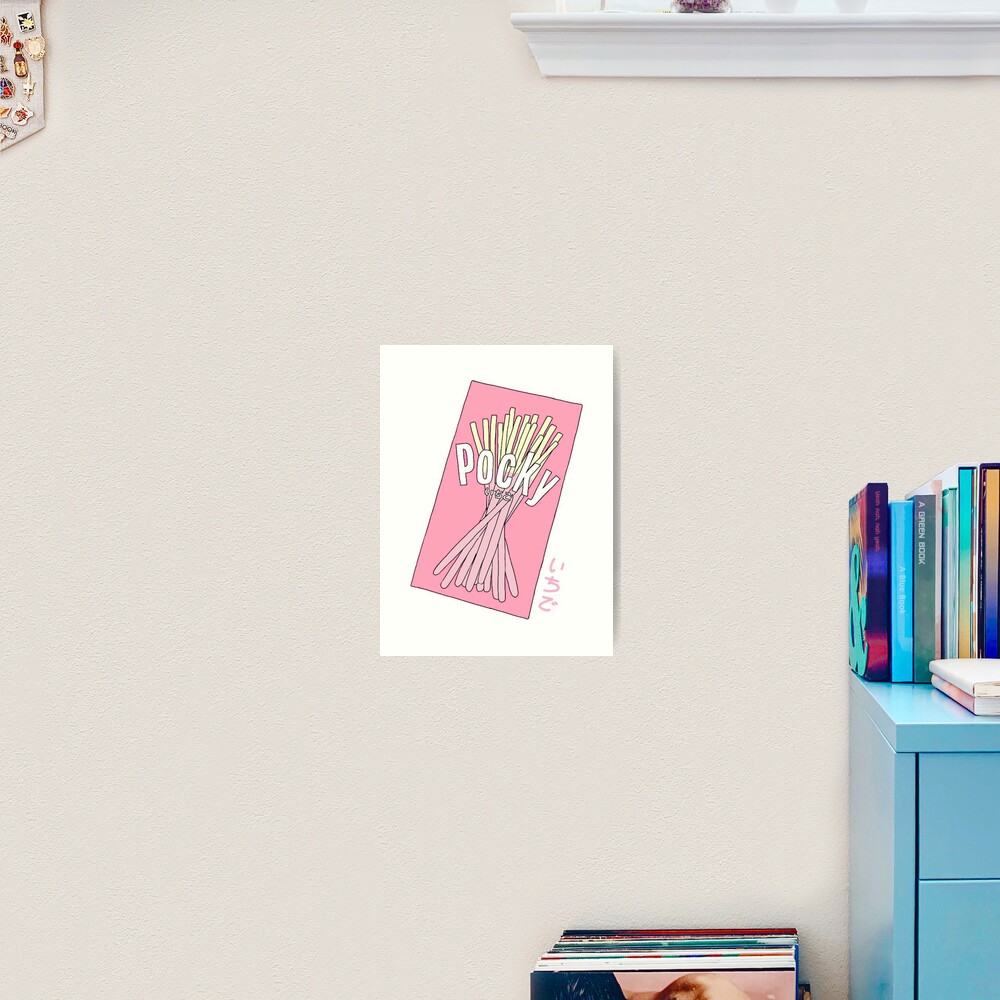 "Cute Pocky Design" Poster for Sale by PeachPantone | Redbubble