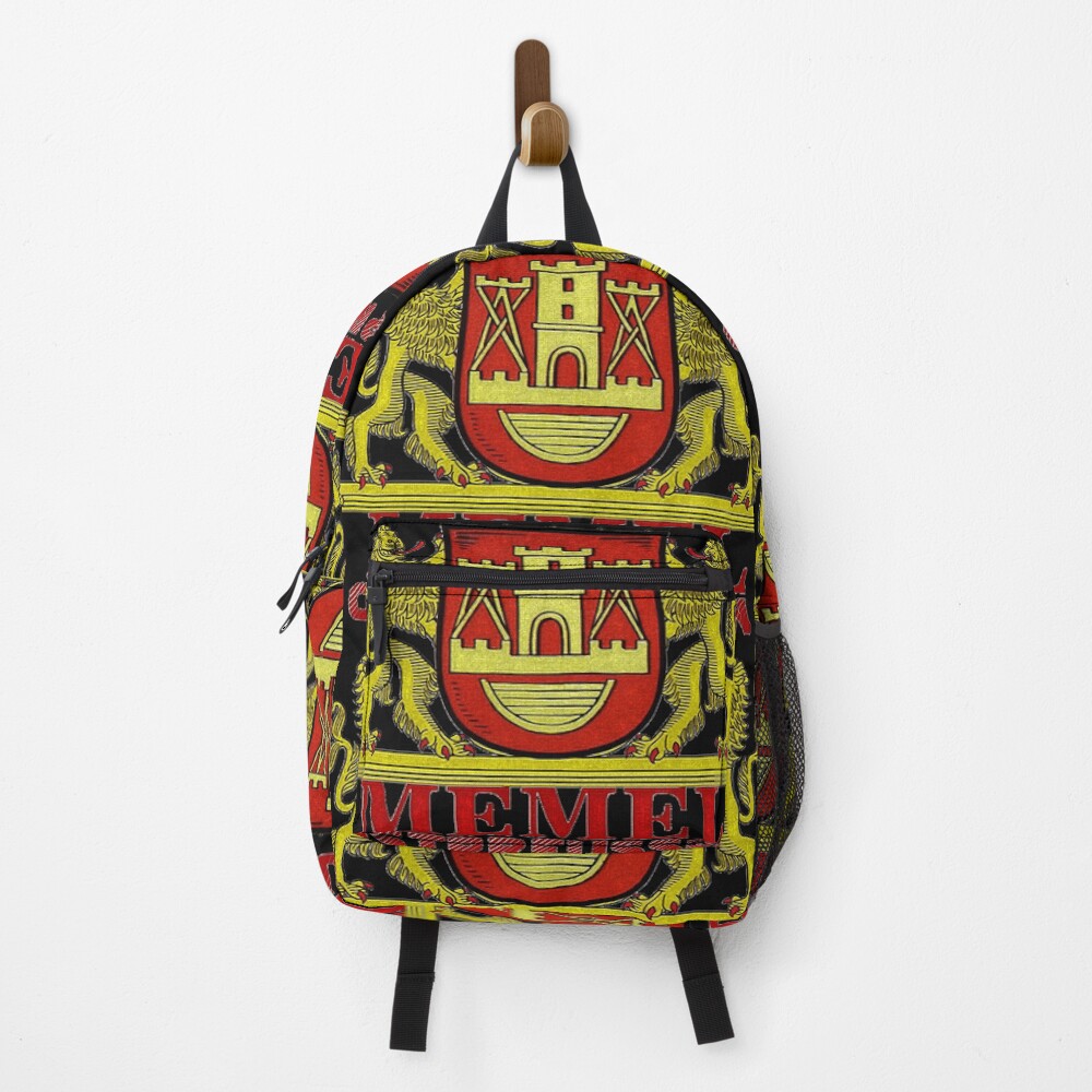"Memel Coat of Arms" Backpack for Sale by edsimoneit | Redbubble