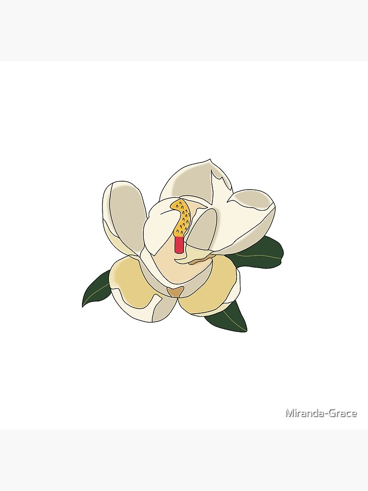 "Magnolia Flower " Poster for Sale by Miranda-Grace | Redbubble