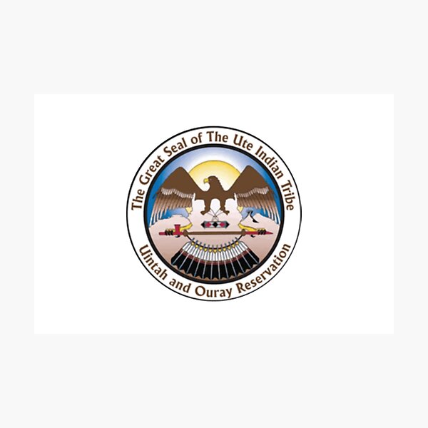 Lámina fotográfica «El Gran Sello de la Tribu Indígena Ute de la ...