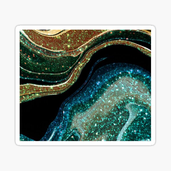 "Emerald Gems" Sticker for Sale by antonellaeav | Redbubble
