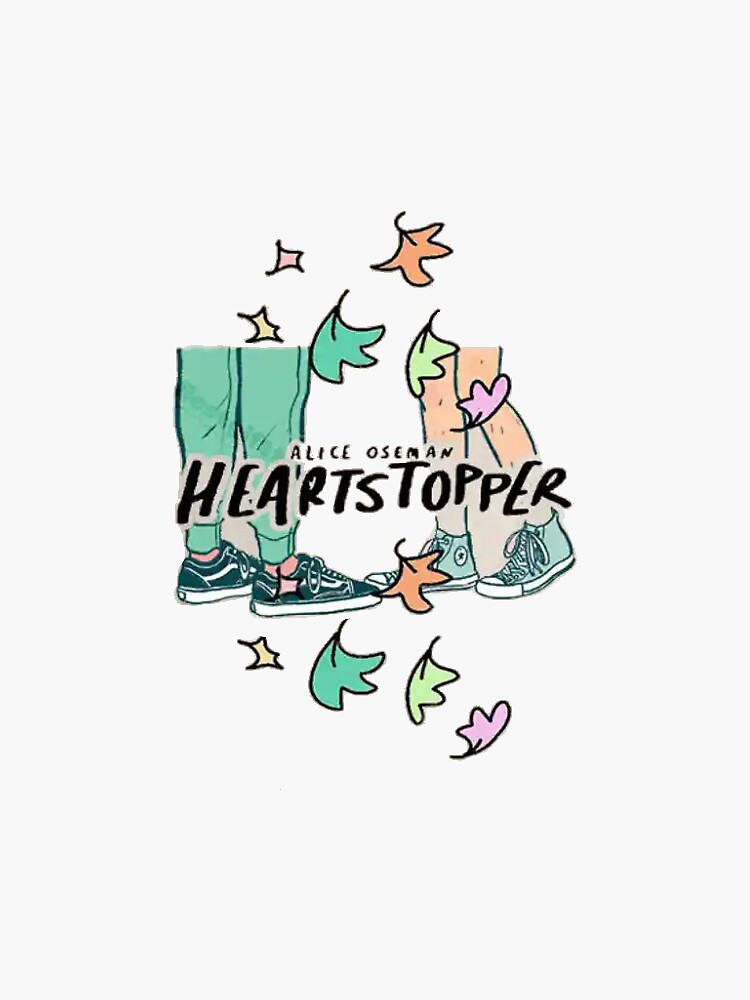"Heartstopper Logo" Sticker by hailstonestixer | Redbubble