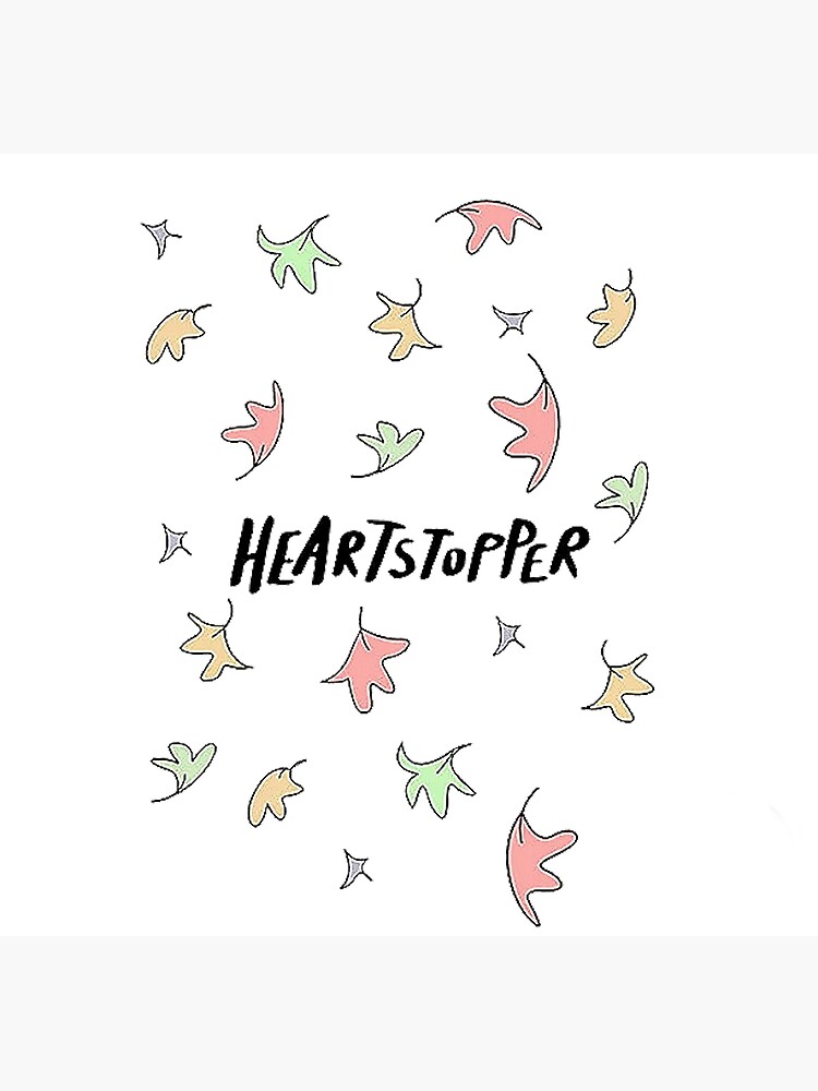"Heartstopper Logo w/ Leaves" Poster by hailstonestixer | Redbubble