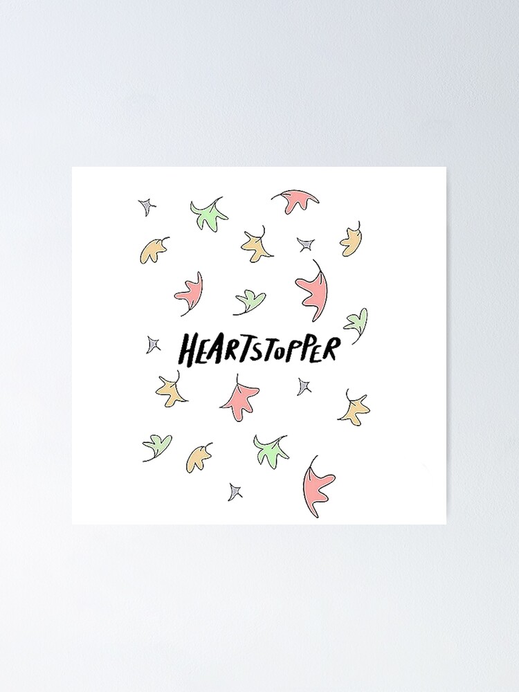 Póster for Sale con la obra «Logotipo de Heartstopper con hojas» de ...