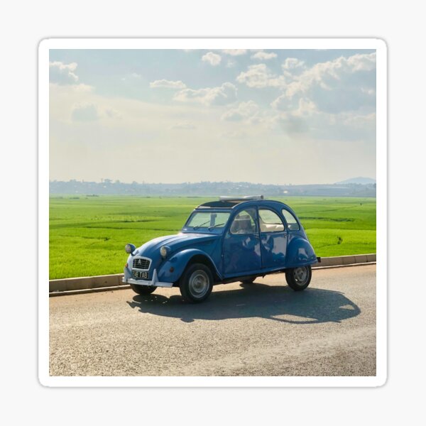 "2cv in France" Sticker by berth99Studio | Redbubble