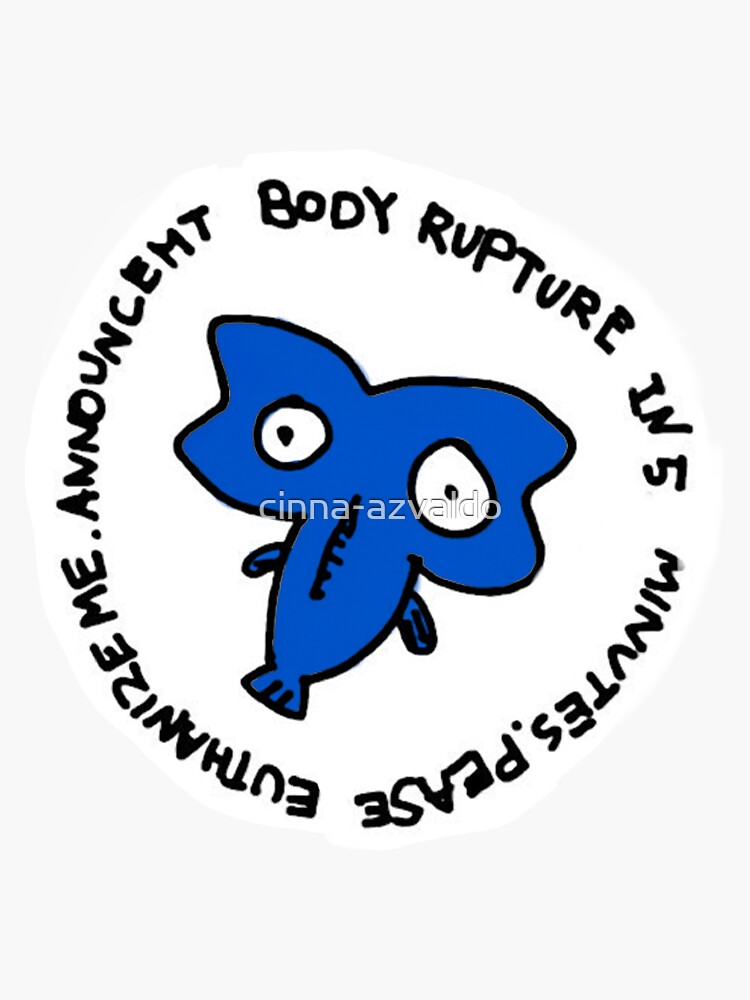 "sad fish" Sticker for Sale by cinna-azvaldo | Redbubble