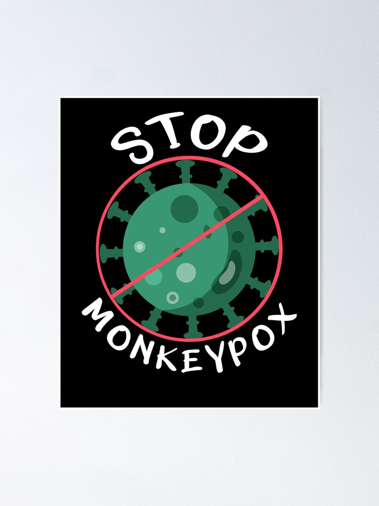 Póster «Stop Monkeypox Virus Cool Quote Support Fighters The Survivors ...