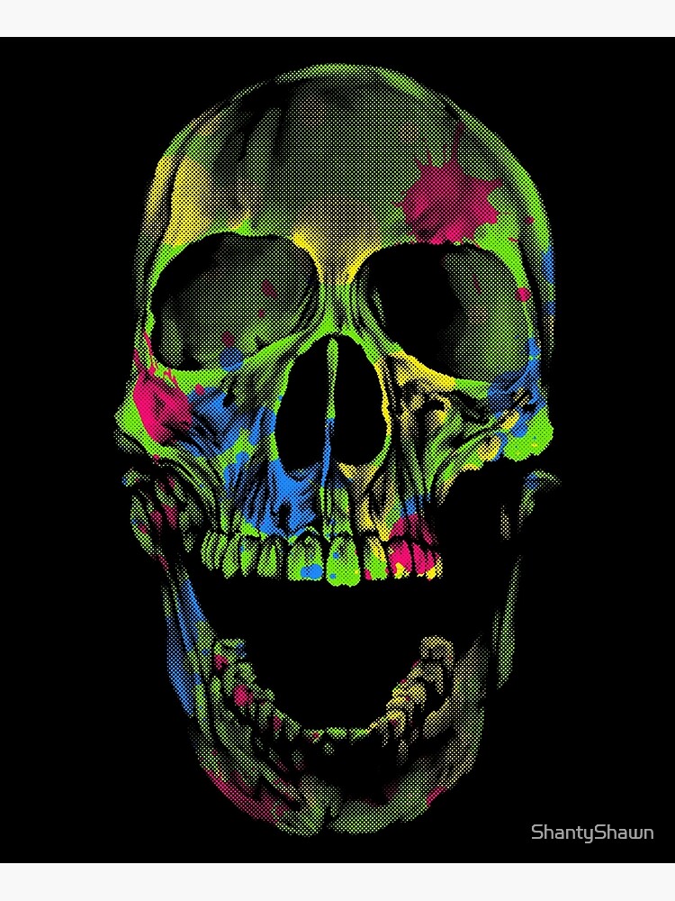 "Neon Death" Poster by ShantyShawn | Redbubble