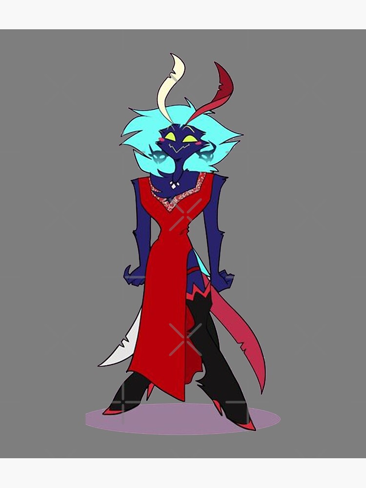 "Helluva Boss Asmodeus " Poster for Sale by LittleDelta | Redbubble