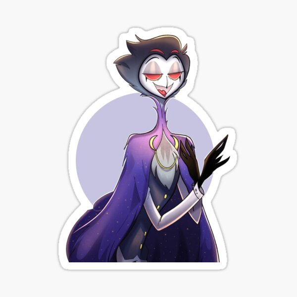 "Helluva Boss Stolas" Sticker for Sale by LittleDelta | Redbubble