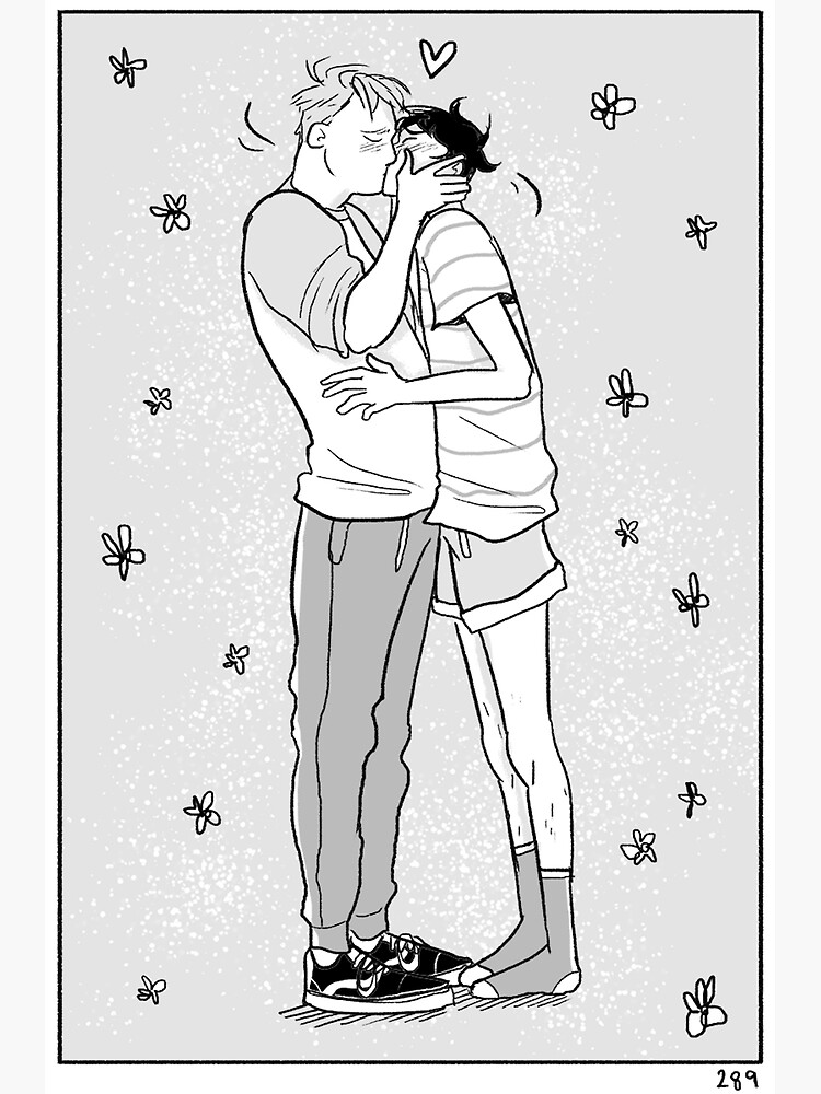 Nick And Charlie Kissing Page 289 Poster For Sale By Hailstonestixer Redbubble