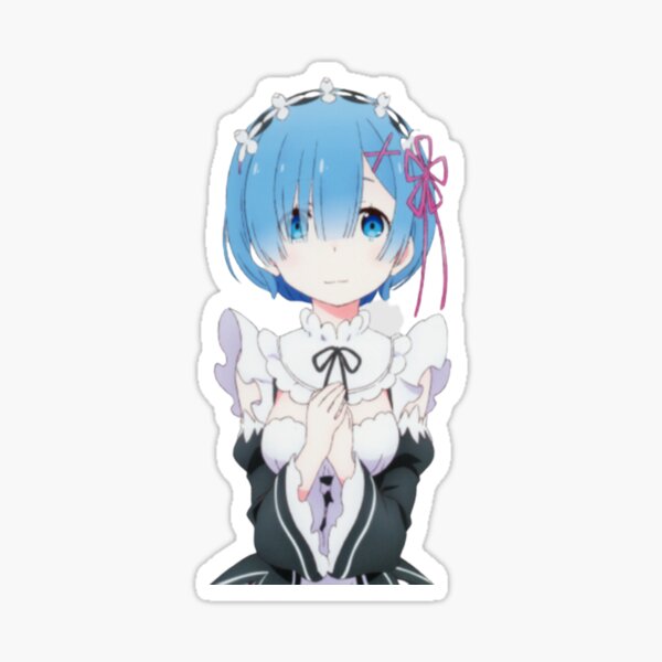 "Rem Re Zero" Sticker for Sale by Bensaltana | Redbubble