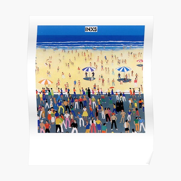 "ÍNXS Ínxs Album Cover." Poster for Sale by Ericaunique | Redbubble