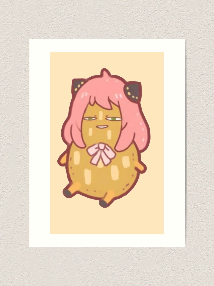 "peanuts anya forger chibi" Art Print for Sale by vinike2200 | Redbubble