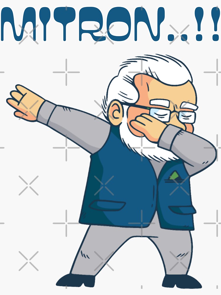 "Mitron Narendra Modi Dab Design " Sticker for Sale by Nibas9095 ...