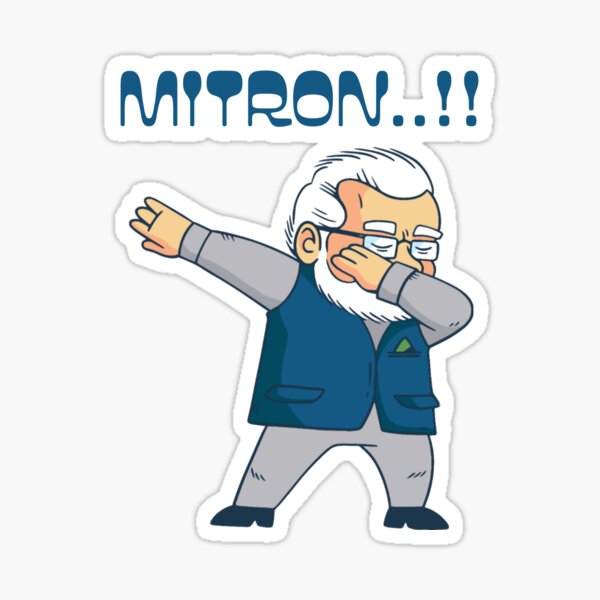 "Mitron Narendra Modi Dab Design " Sticker for Sale by Nibas9095 ...