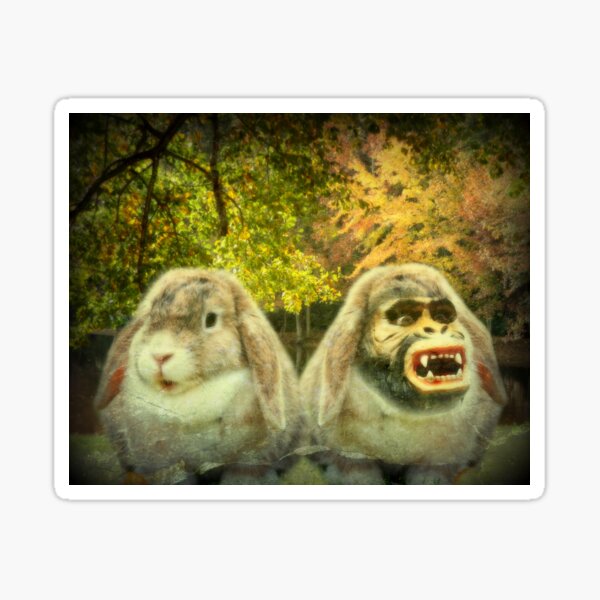 "Dr. Jekyll and Mrs. Hyde" Sticker by Chanel70 | Redbubble