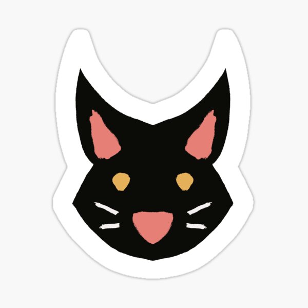 "Kitteh" Sticker by Khaosun | Redbubble