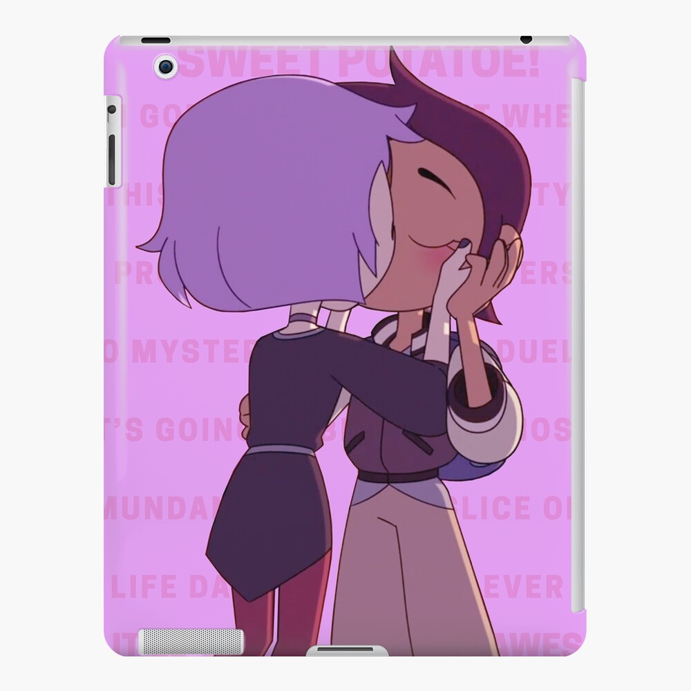 Funda y vinilo para iPad «Beso Lumity (Luz Noceda y Amity Blight beso ... Funda y vinilo para iPad «Beso Lumity (Luz Noceda y Amity Blight beso ...