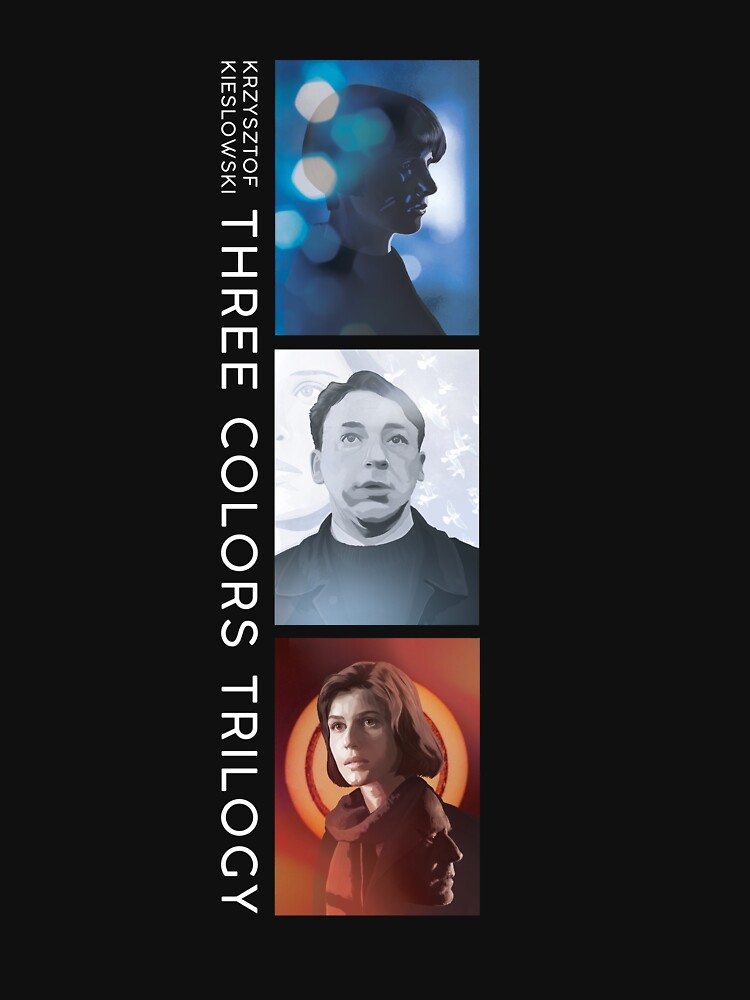 "Krzysztof Kieslowski's Three Colors Trilogy" T-shirt for Sale by ...