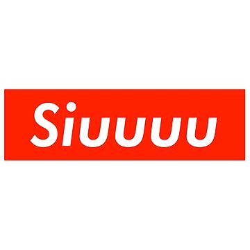 "Cristiano Ronaldo Siuuuu celebration " Sticker for Sale by zack Hanani ...