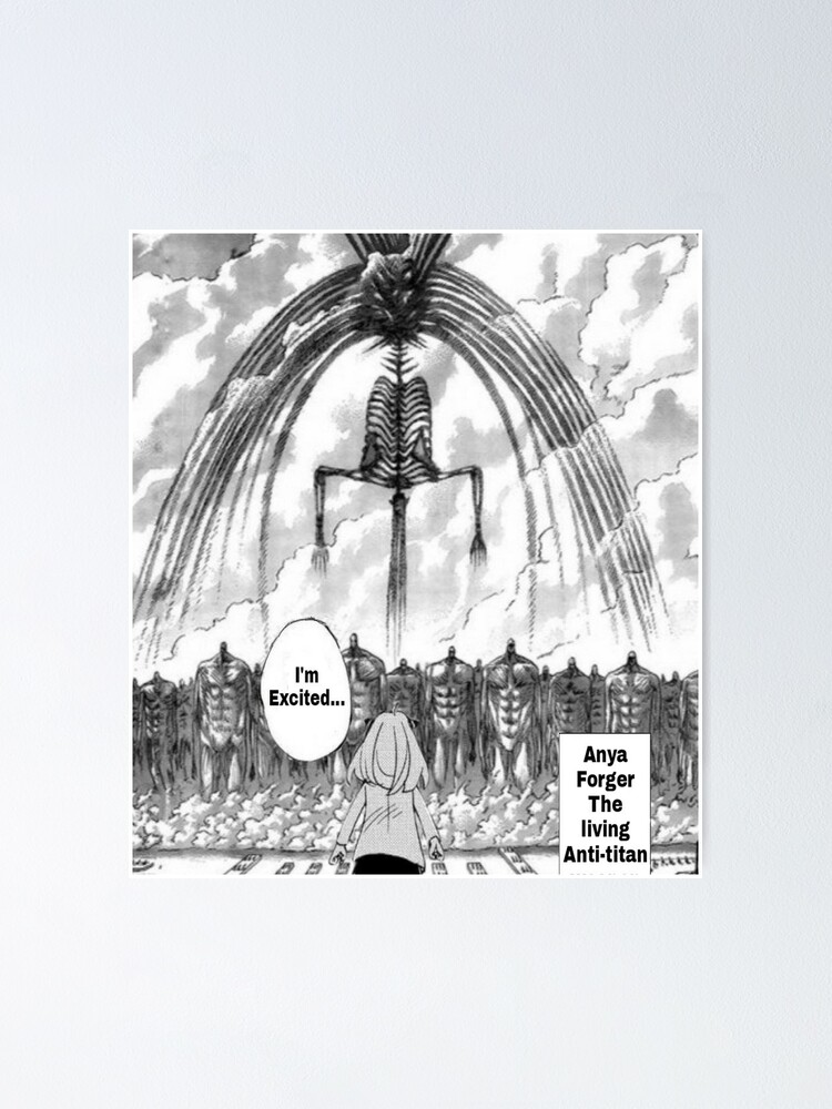 "Anya vs the rumbling eren yeager attack on titan meme spy x family ...